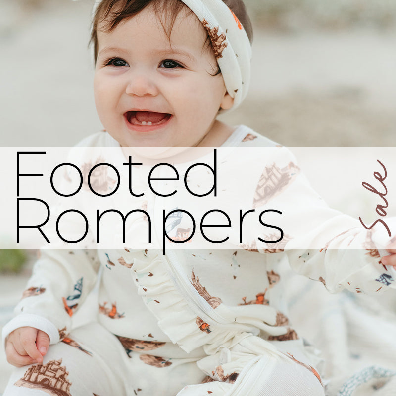 Footed Rompers - Sale – MILKBARN