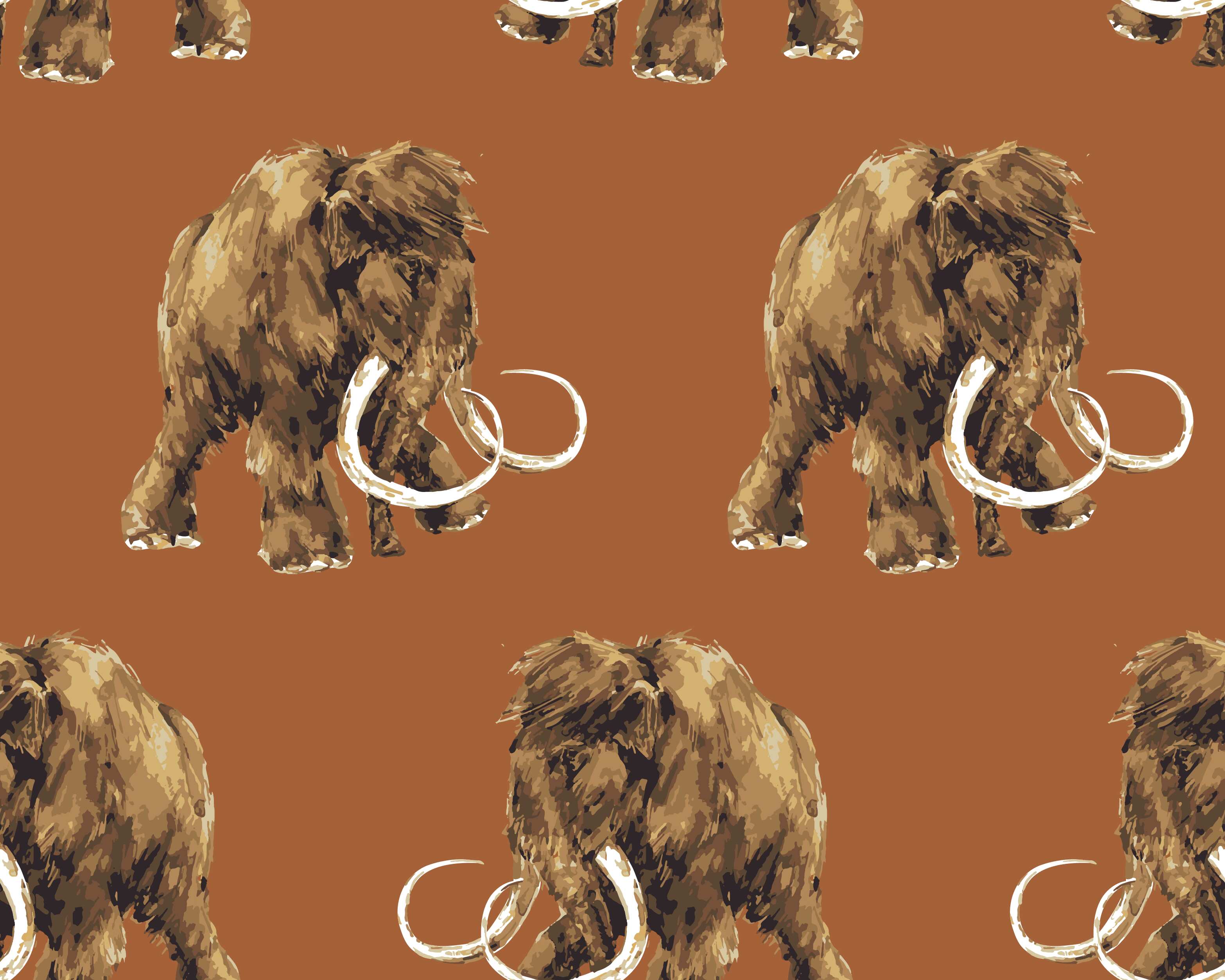 Woolly Mammoth Print – MILKBARN