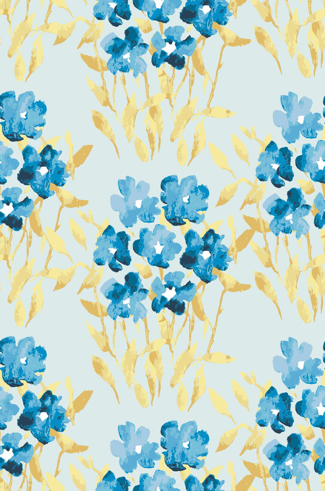 Sky Floral Print – MILKBARN