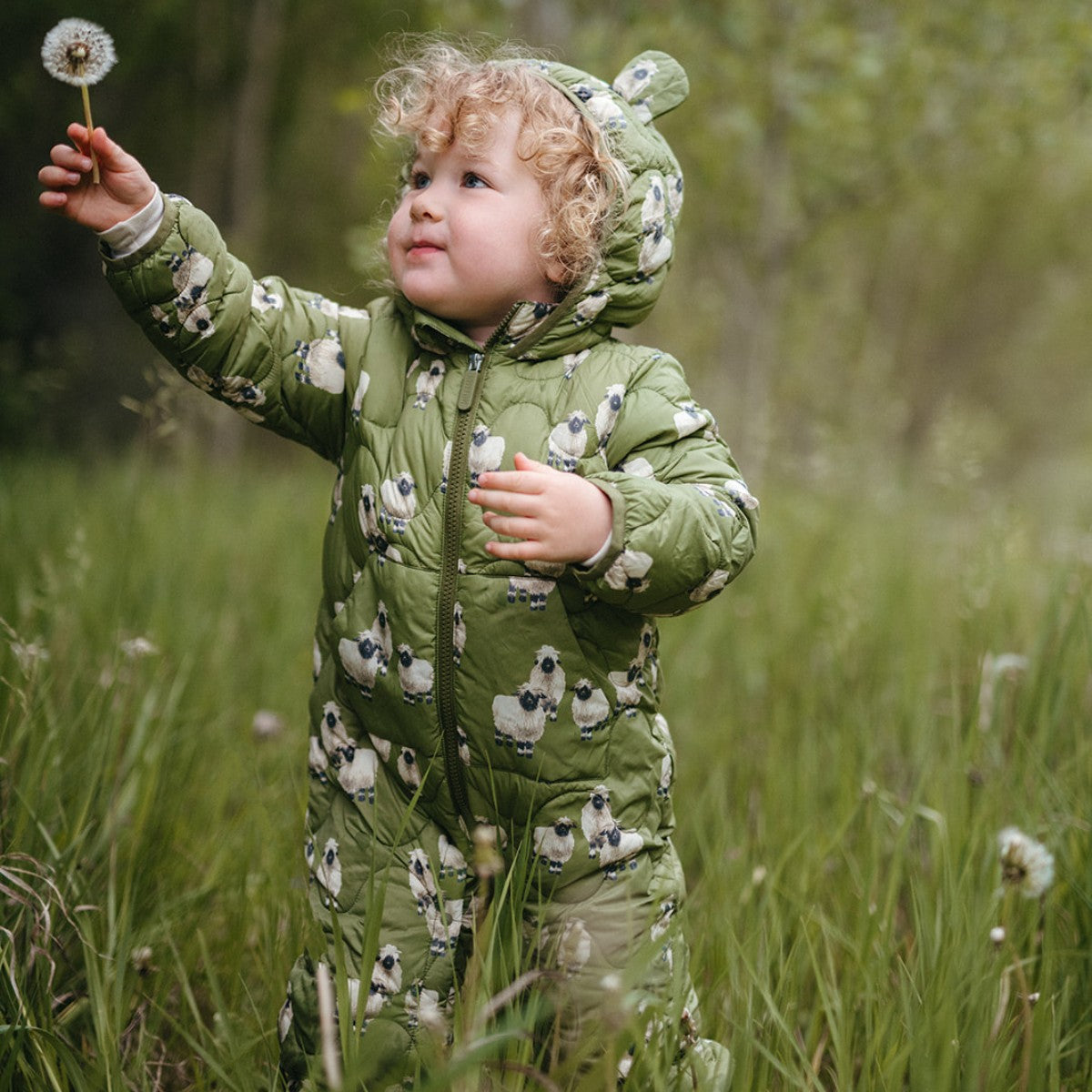 Lightweight Down Hooded Jumpsuit – MILKBARN