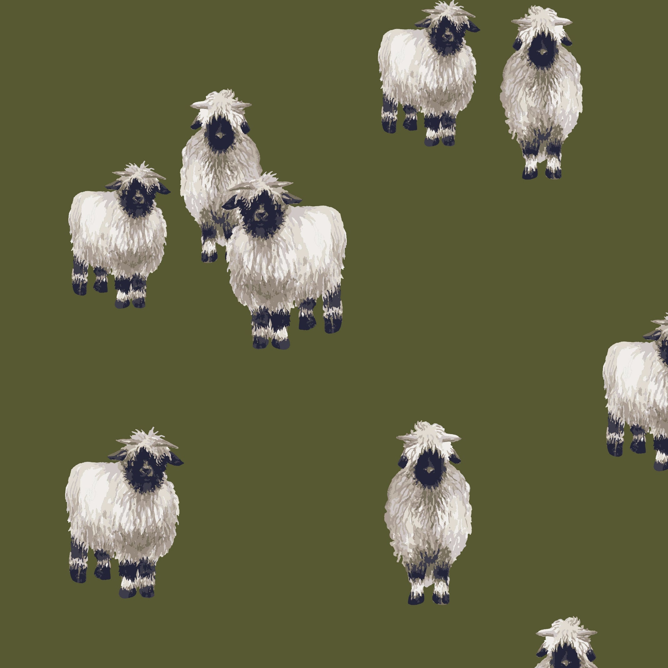 Valais Sheep Print – MILKBARN