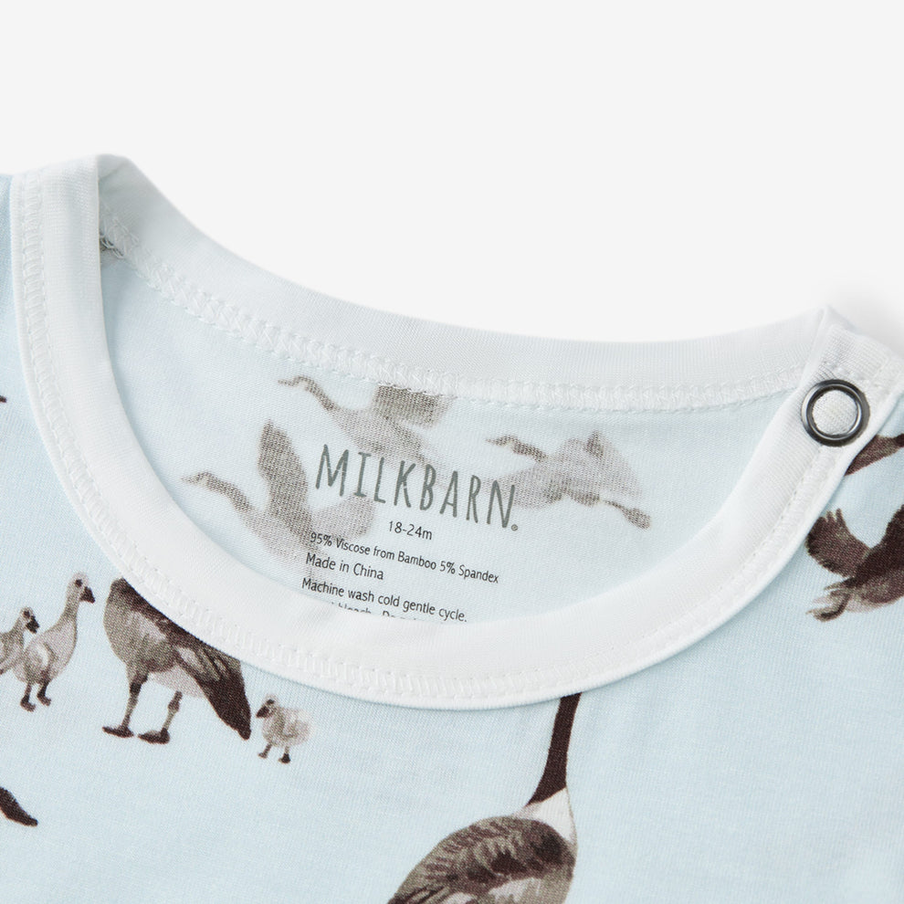 Goose Luxe Stretch Ruffle One Piece – MILKBARN