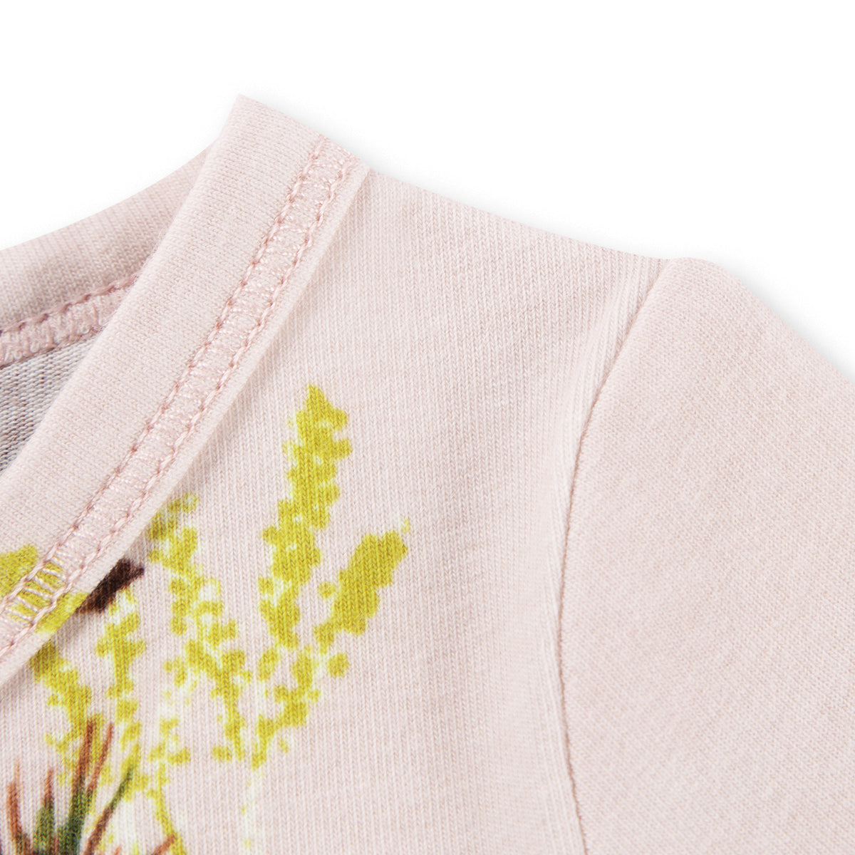 Girl Fox Stretch Crossover Long Sleeve One Piece – MILKBARN