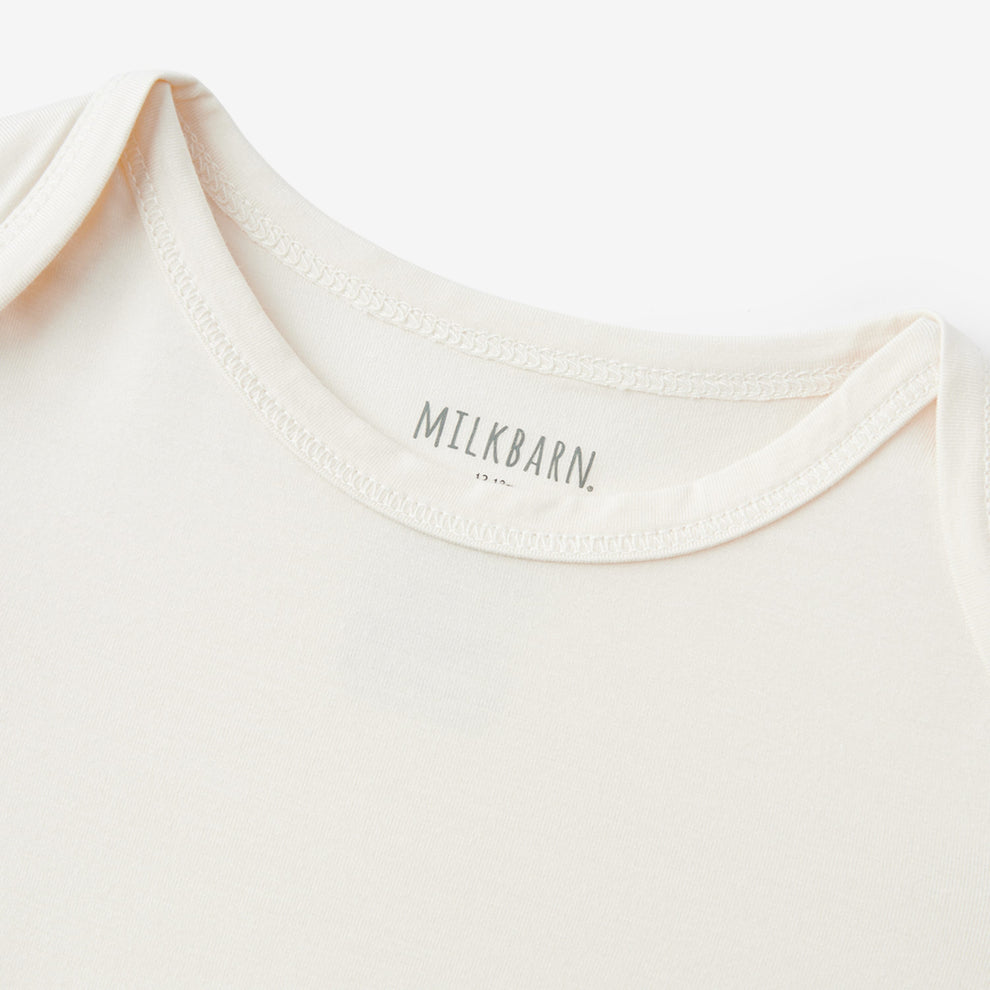 Salt Luxe Solid Long Sleeve One Piece – MILKBARN