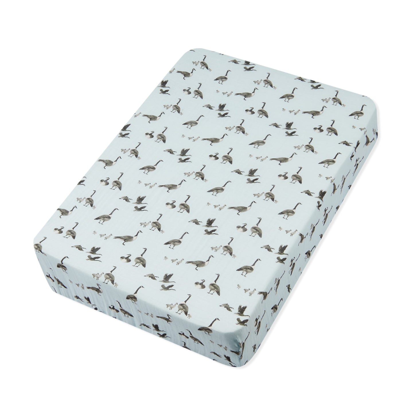 Goose Bamboo Crib Sheet – MILKBARN