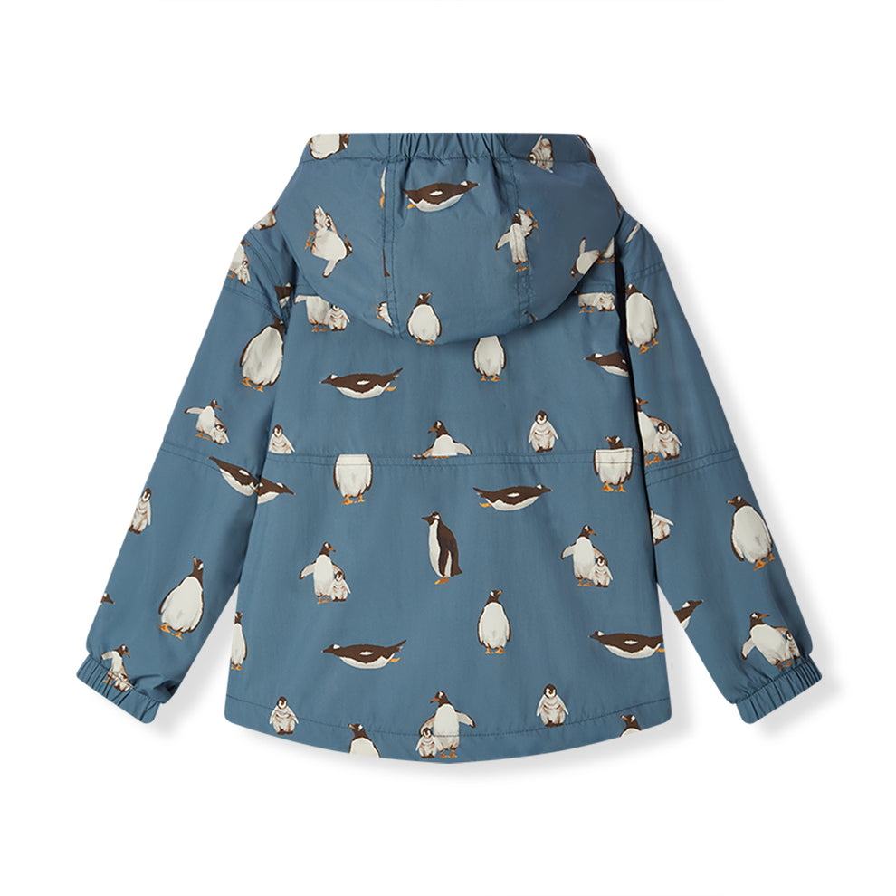 Penguin Hooded Windbreaker Jacket – MILKBARN