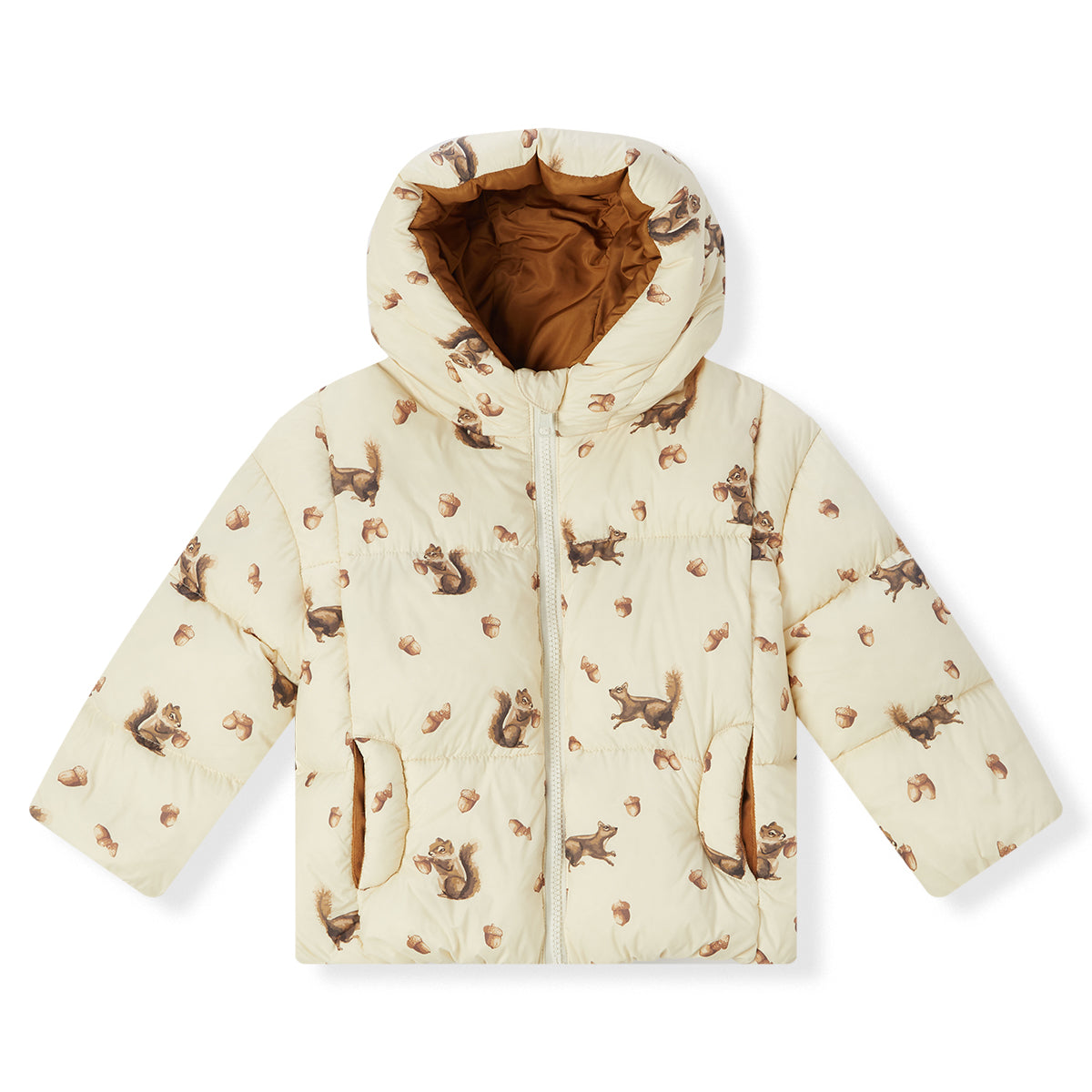 Chipmunk Puffy Down Jacket – MILKBARN
