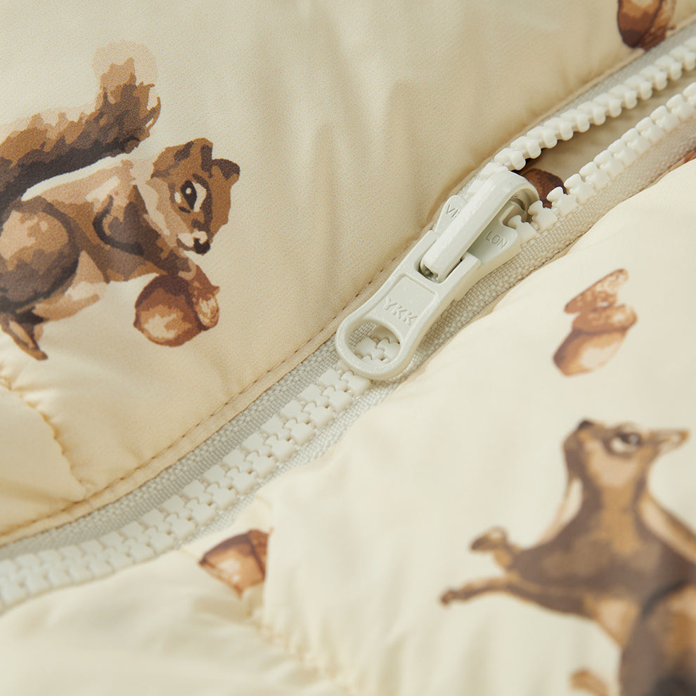 Chipmunk Puffy Down Jacket – MILKBARN